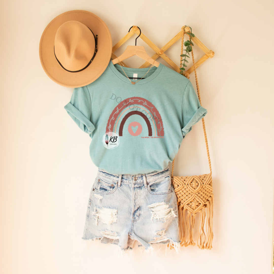 KBD EXCLUSIVE ORIGINAL No Rain, No Rainbows Full Color High Heat RTS ...